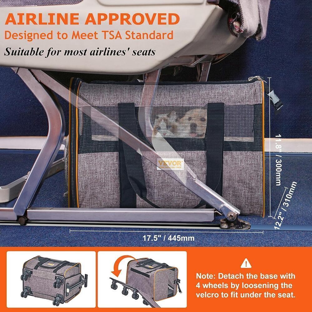 Expandable Rolling Cat Carrier – CatPrestige.com