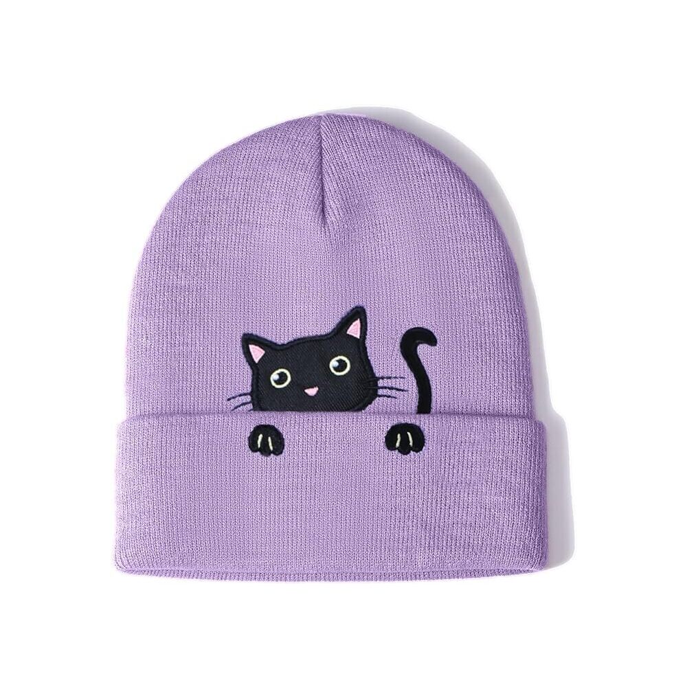 Cozy Knitted Cat Beanies for the Feline-Fancying Fashionista ...