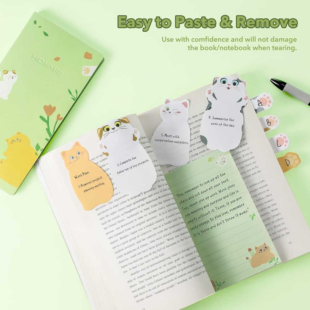 Cute Cat Lovers Sticky Notes Pads – CatPrestige.com