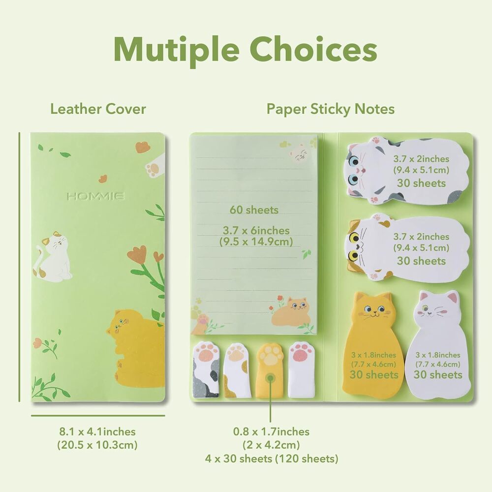 Cute Cat Lovers Sticky Notes Pads – CatPrestige.com