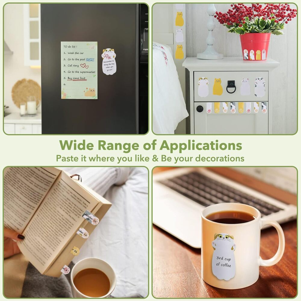Cute Cat Lovers Sticky Notes Pads – CatPrestige.com